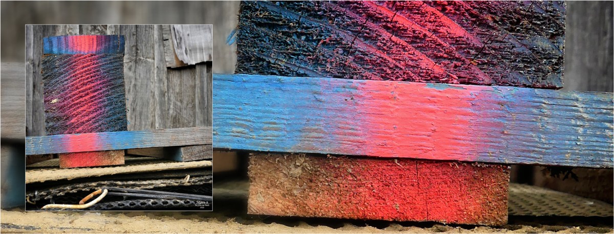 Palette pas pâlotte et poches à huîtres | Du côté du Teich