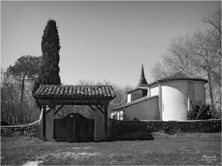 Pissos (40) : église Saint-Jean-Baptiste de Richet | Du côté du Teich