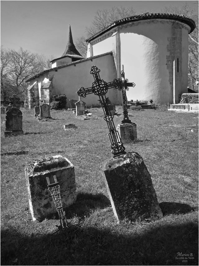 Pissos (40) : église Saint-Jean-Baptiste de Richet | Du côté du Teich